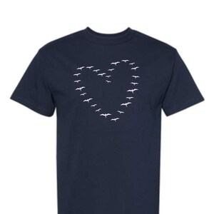 Tshirt Iwa Bird Heart DTF PRINT - Etsy