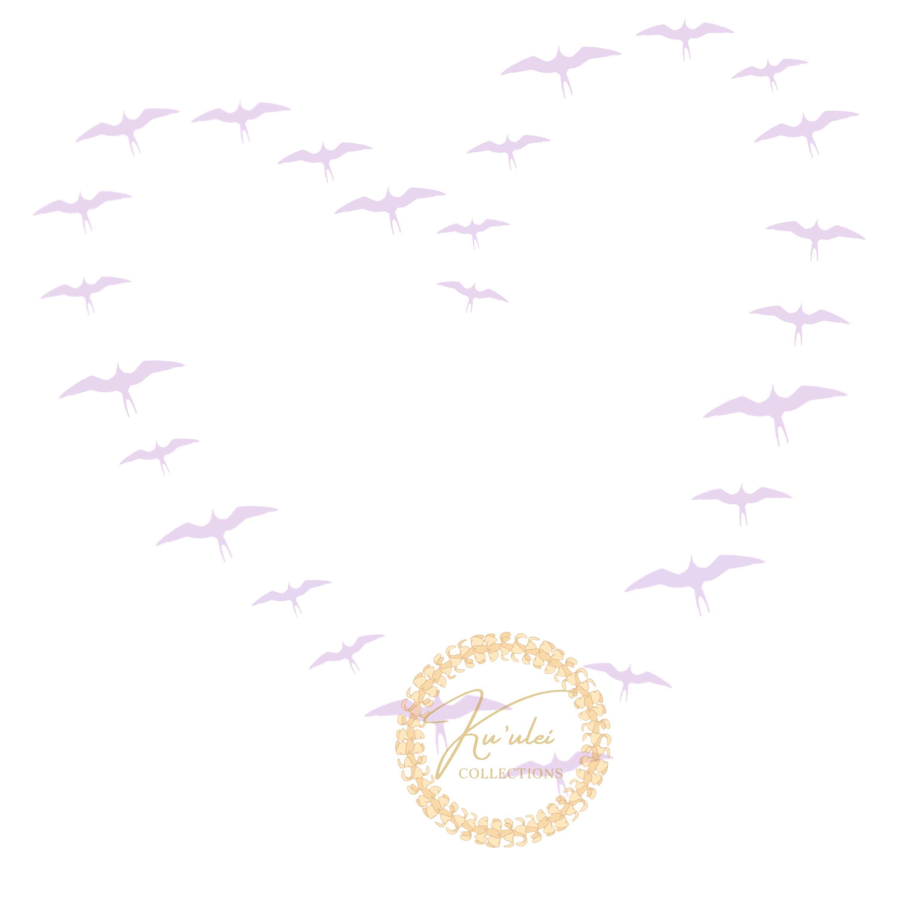 Heart Shaped Iwa Bird (white) Digital Download - Etsy