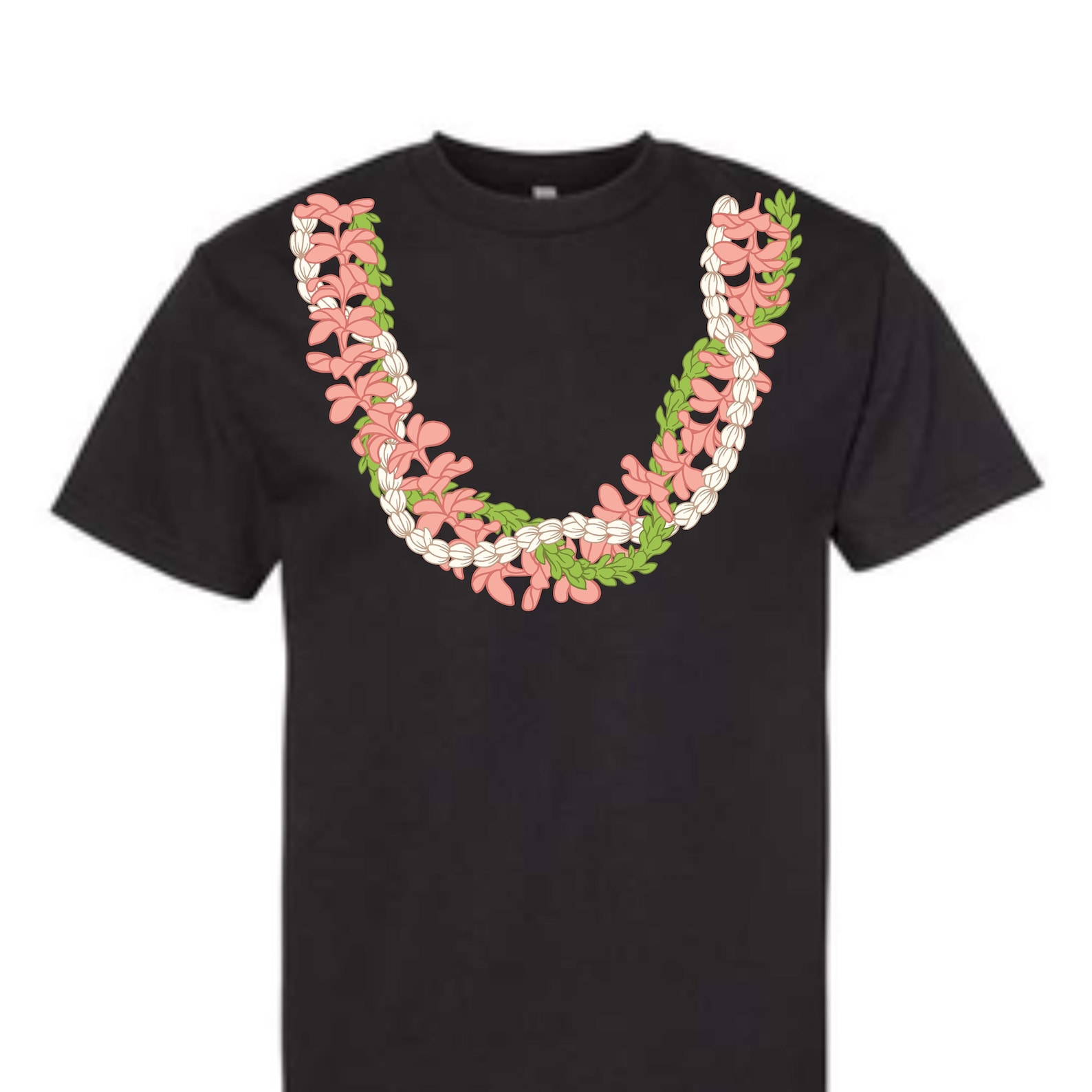 PLUMERIA, PIKAKE& PAKALANA Lei Dtf Print Unisex Tshirt - Etsy