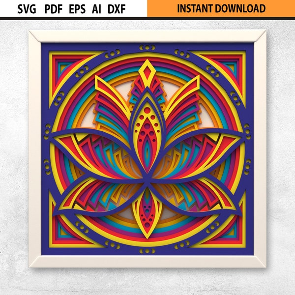 Laser Cut Lotus Design - Etsy