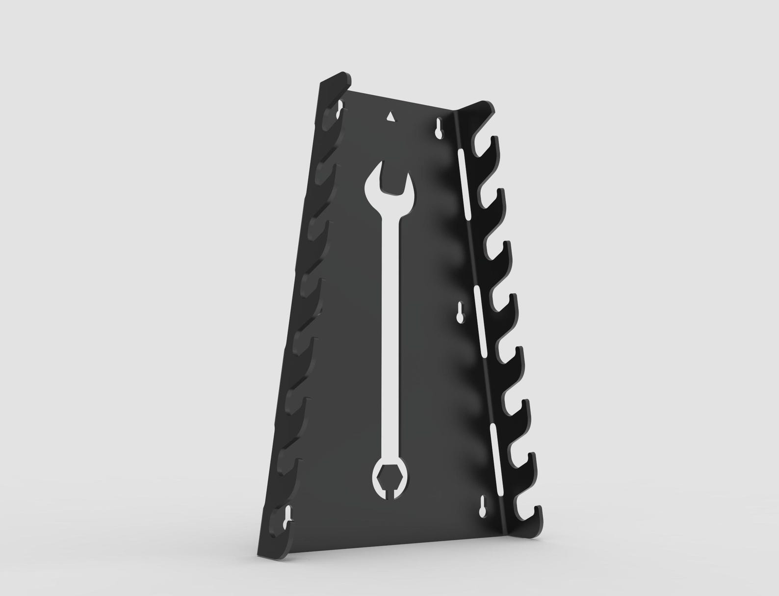 Wrench Holder Tool Rack DXF Files, DIY Garage Organizer - Etsy