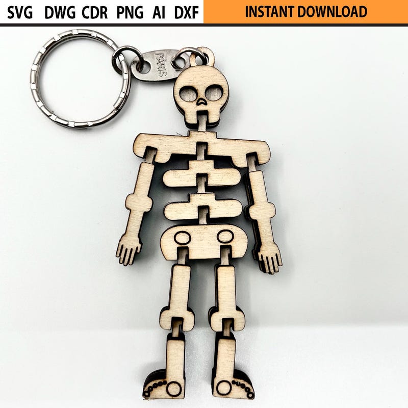 Miniature Wooden Skeleton - Etsy