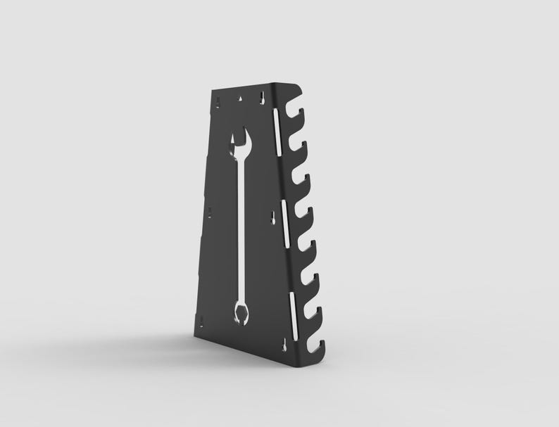 Wrench Holder DXF Tool Rack for Garage Storage, Plasma CNC Waterjet ...