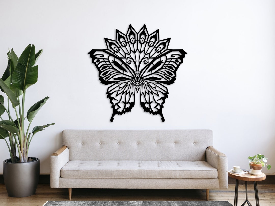 Butterfly SVG, Butterfly DXF for Plasma, Butterfly Laser Cut File ...