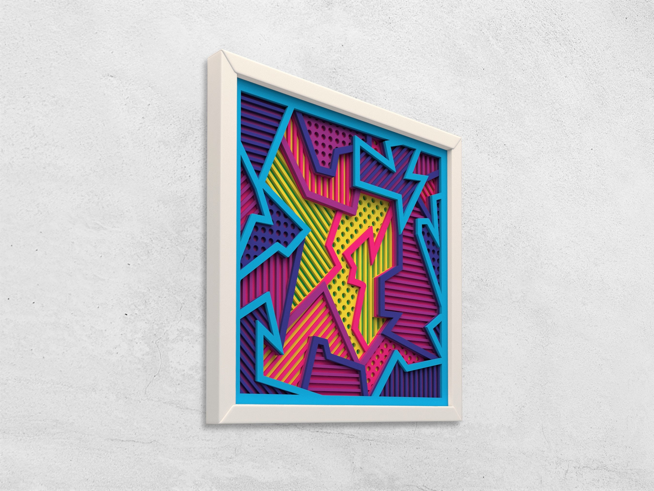 3D Multilayer Shadowbox Design SVG Multilayer Mandala Design SVG File ...