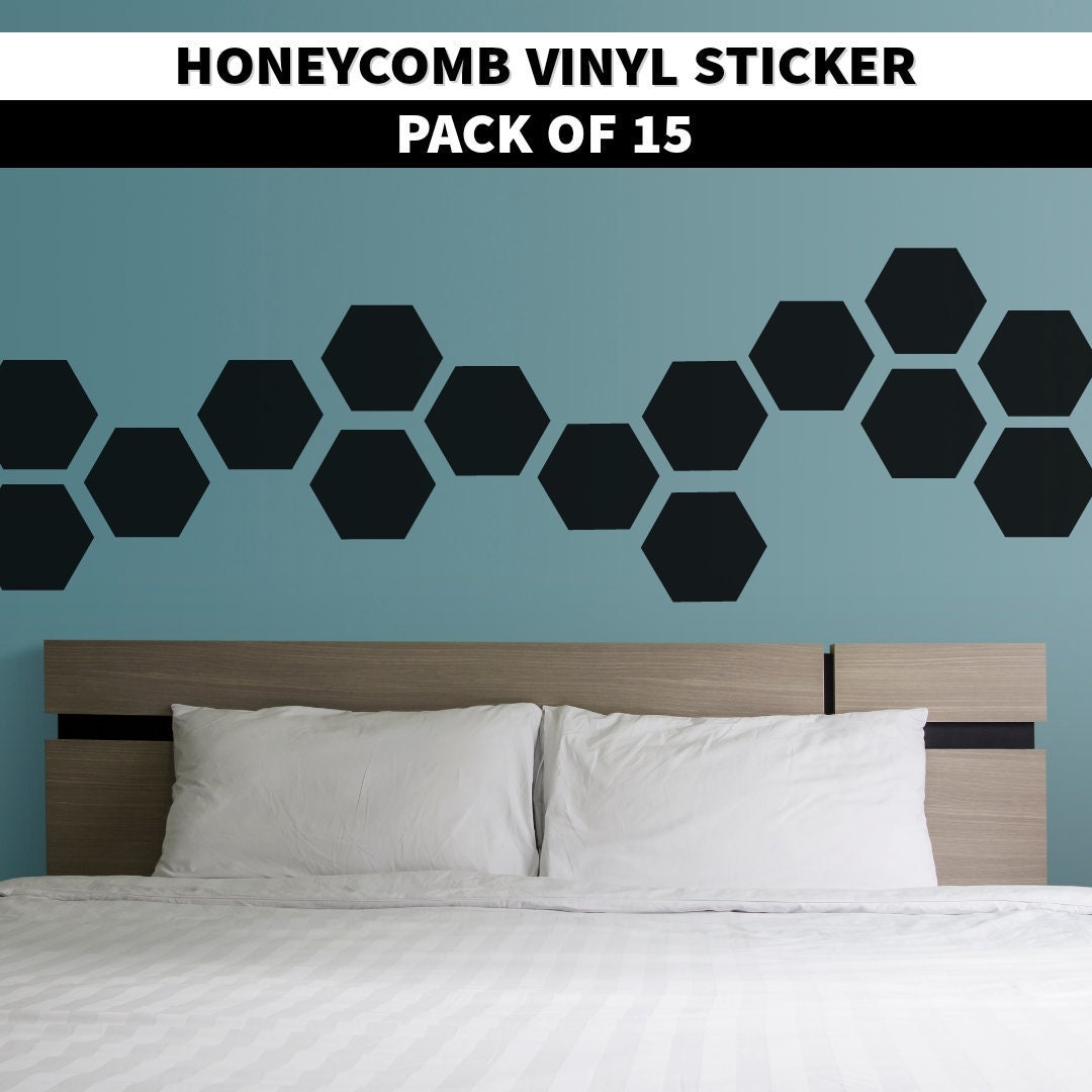 Honeycomb Vinyl Sticker - Etsy
