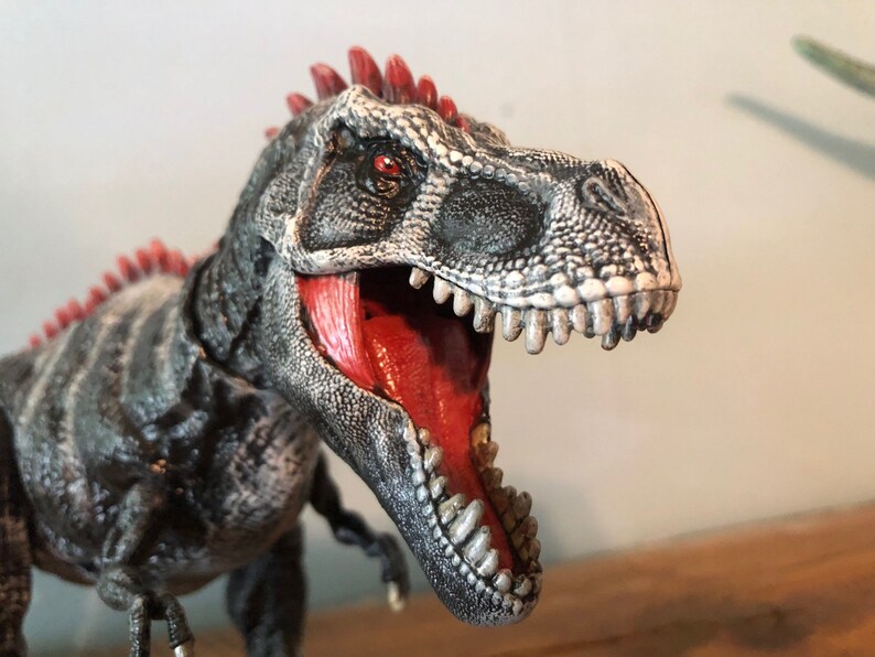 Custom Mattel Tarbosaurus bonehead Repaint - Etsy