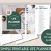Simple Fillable and Printable Life Planner Bundle, Budget Planning ...