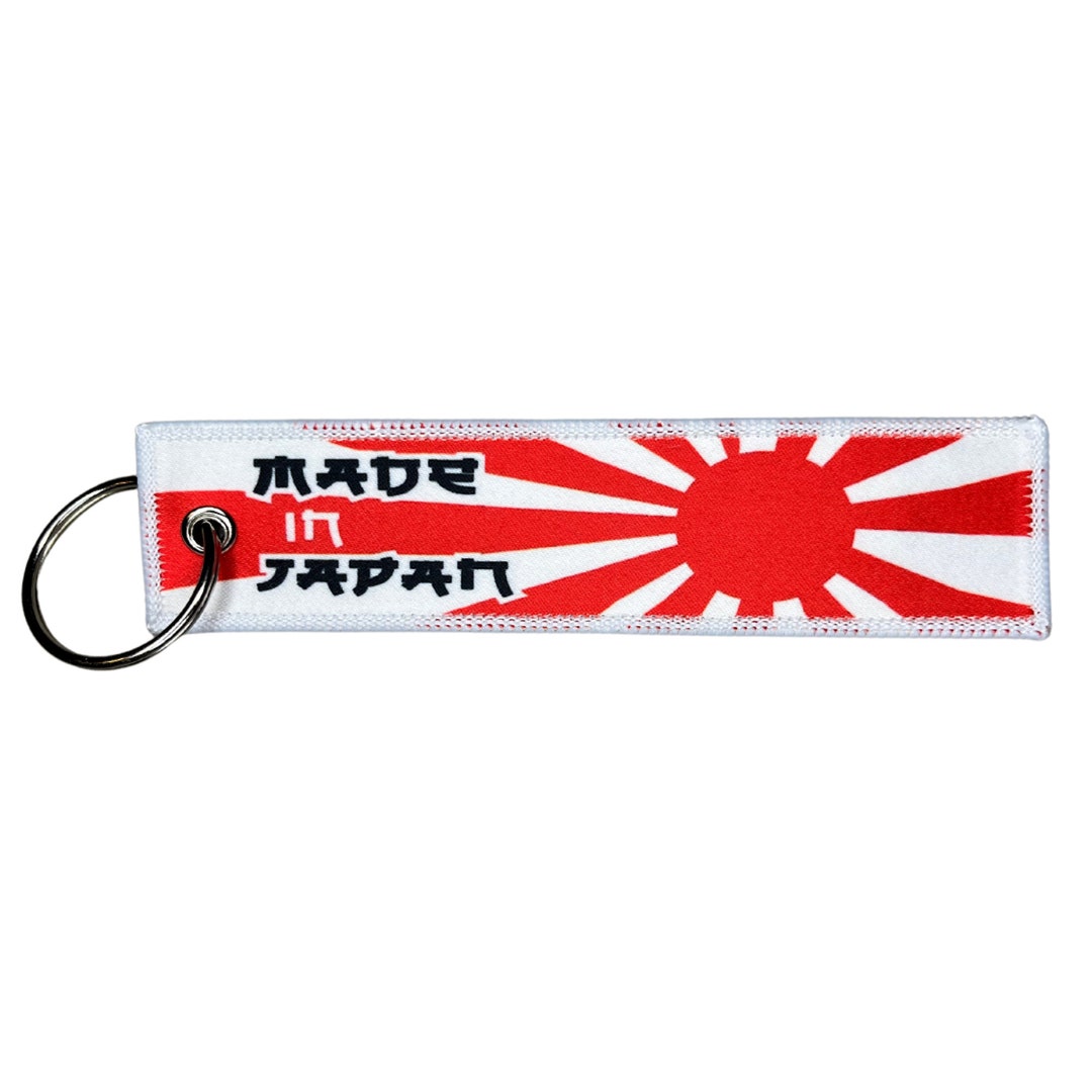 Made in Japan JDM Rising Sun Keytag/keychain - Etsy