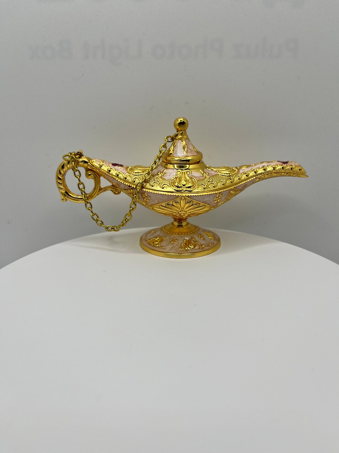 13cm/7cm Golden/white Aladdin's Lamp - Etsy