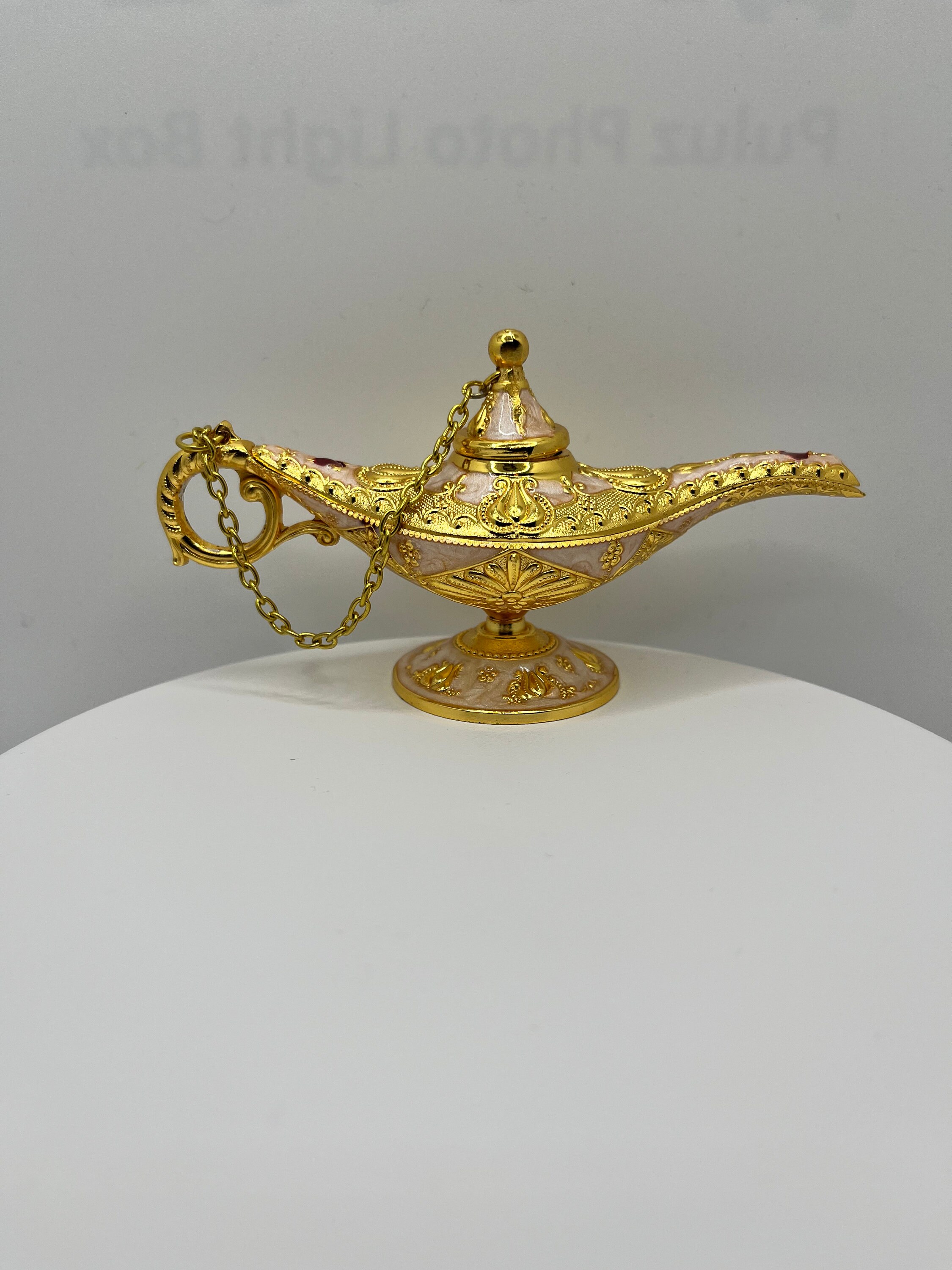 13cm/7cm Golden/white Aladdin's Lamp - Etsy
