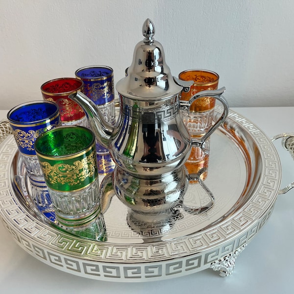 Moroccan Tea Set - Etsy