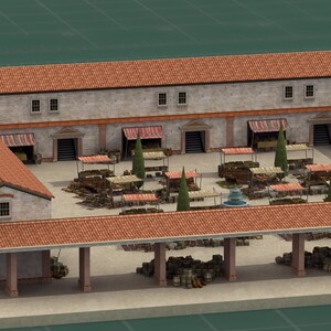 RPG Fantasy Marketplace 3D Print Model STL Download - Etsy