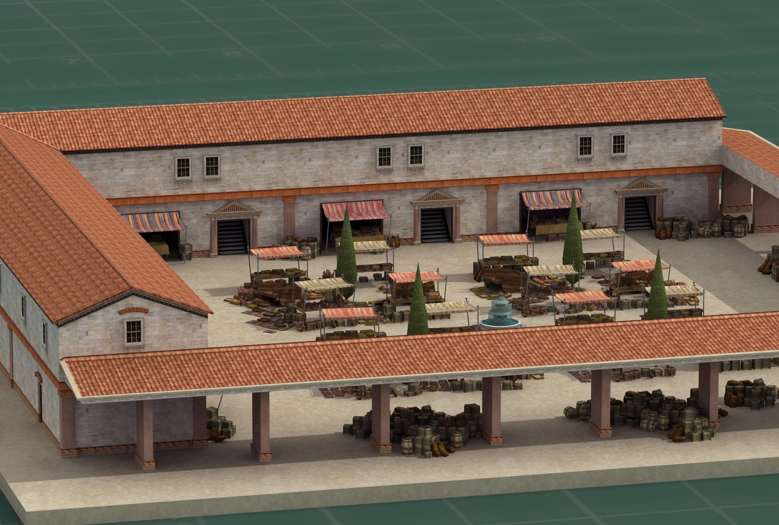 RPG Fantasy Marketplace 3D Print Model STL Download - Etsy