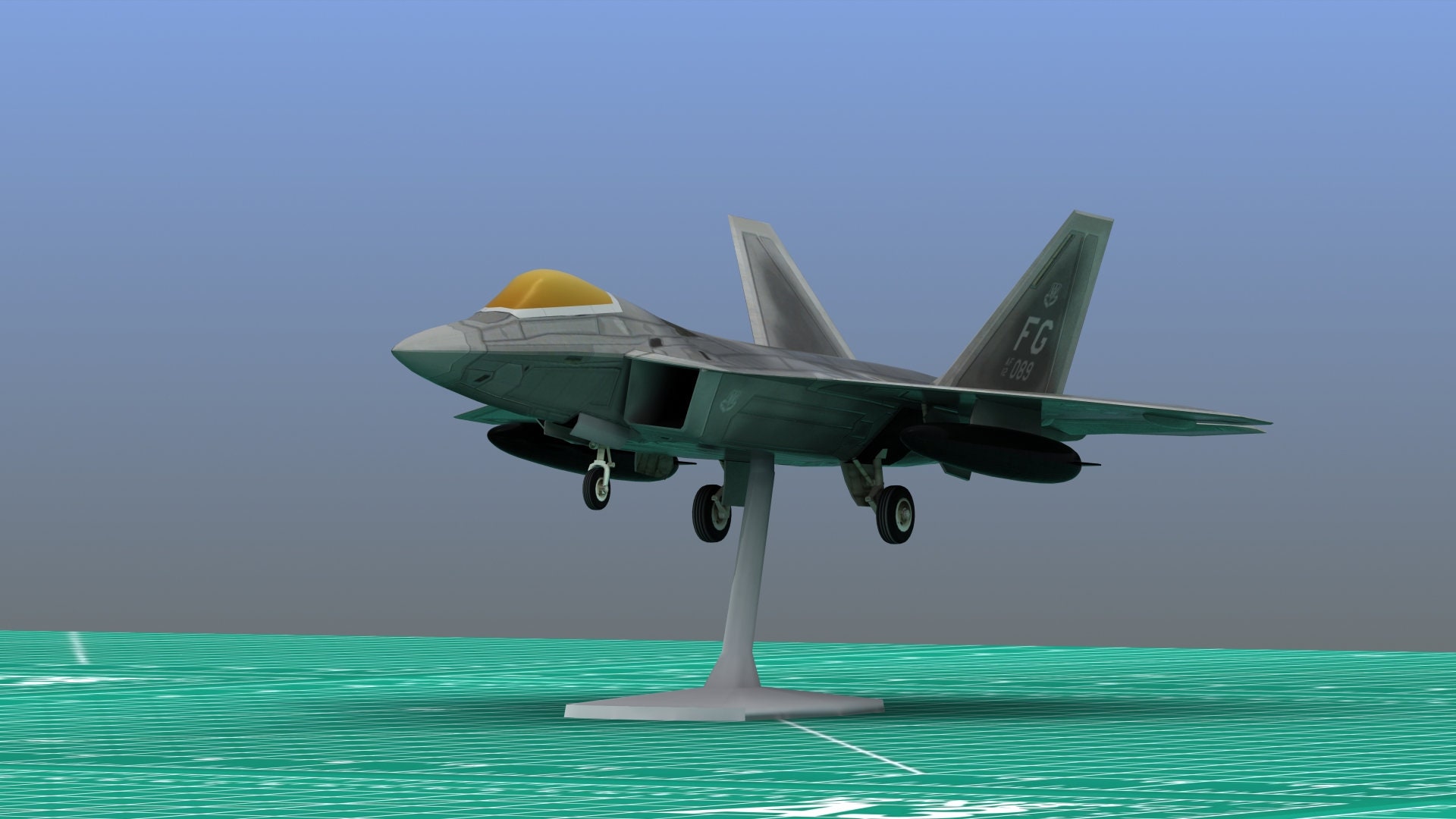 F22 Raptor 3D Print Model - Etsy