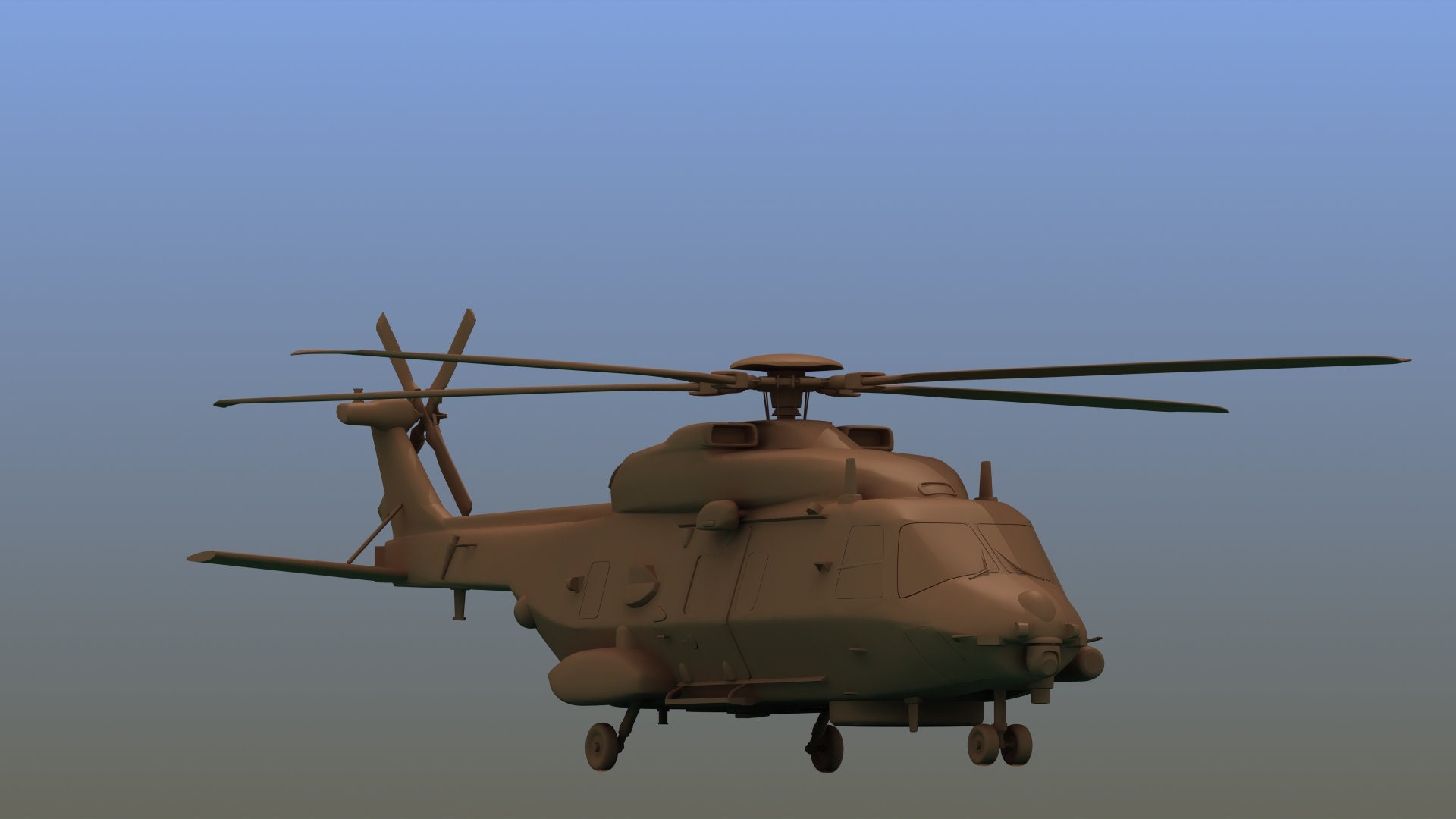 NH-90 Helicopter 3D Print Model File - Etsy
