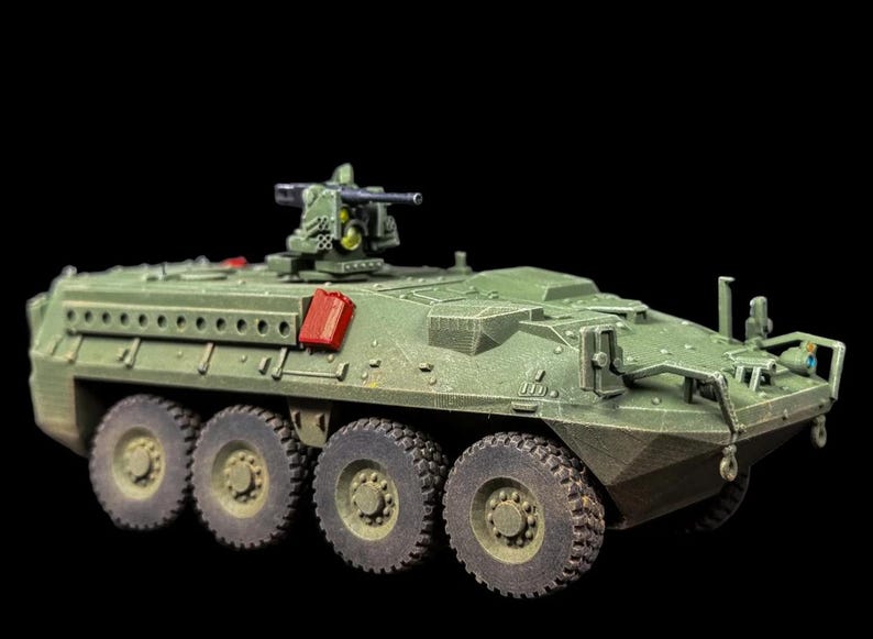 M1126 Stryker APC 3D Print STL 3MF Model Kit - Etsy Australia