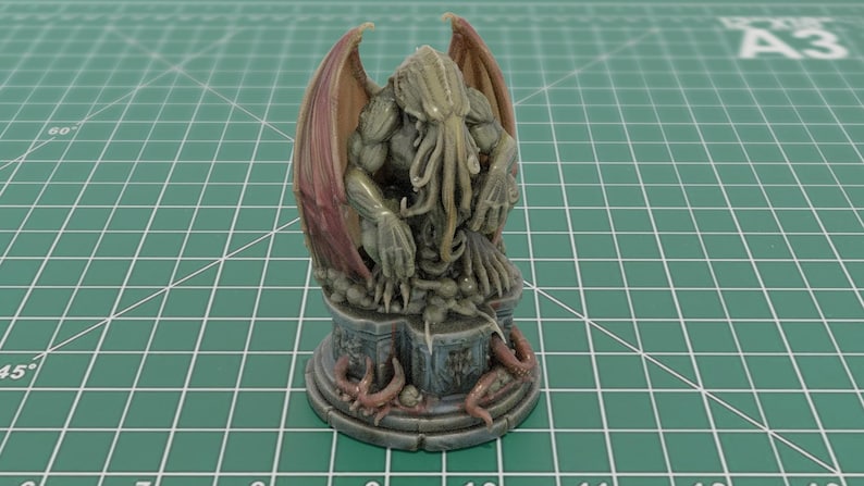 Cthulhu, Great Old One Mythos Horror 3D Print Role-play Miniature ...