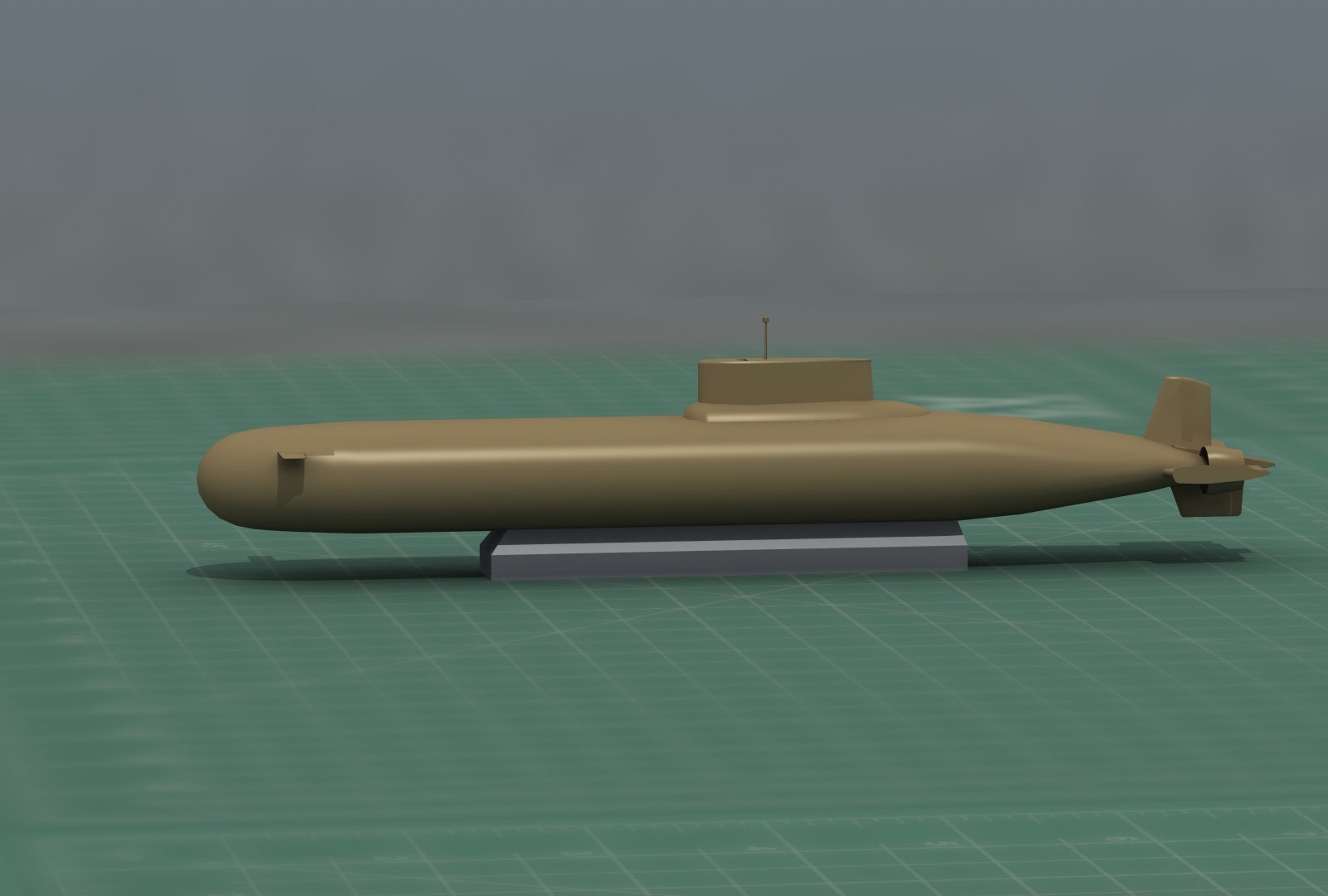 Typhoon Russian Nuclear Ballistic Missile Submarine 3D Print Model - Etsy