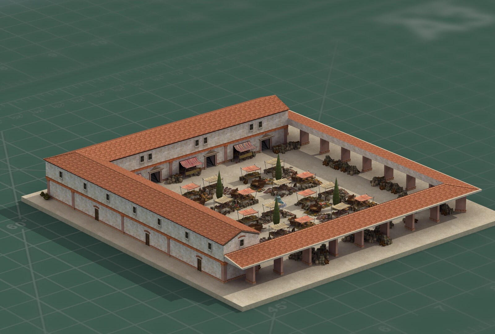 RPG Fantasy Marketplace 3D Print Model STL Download - Etsy