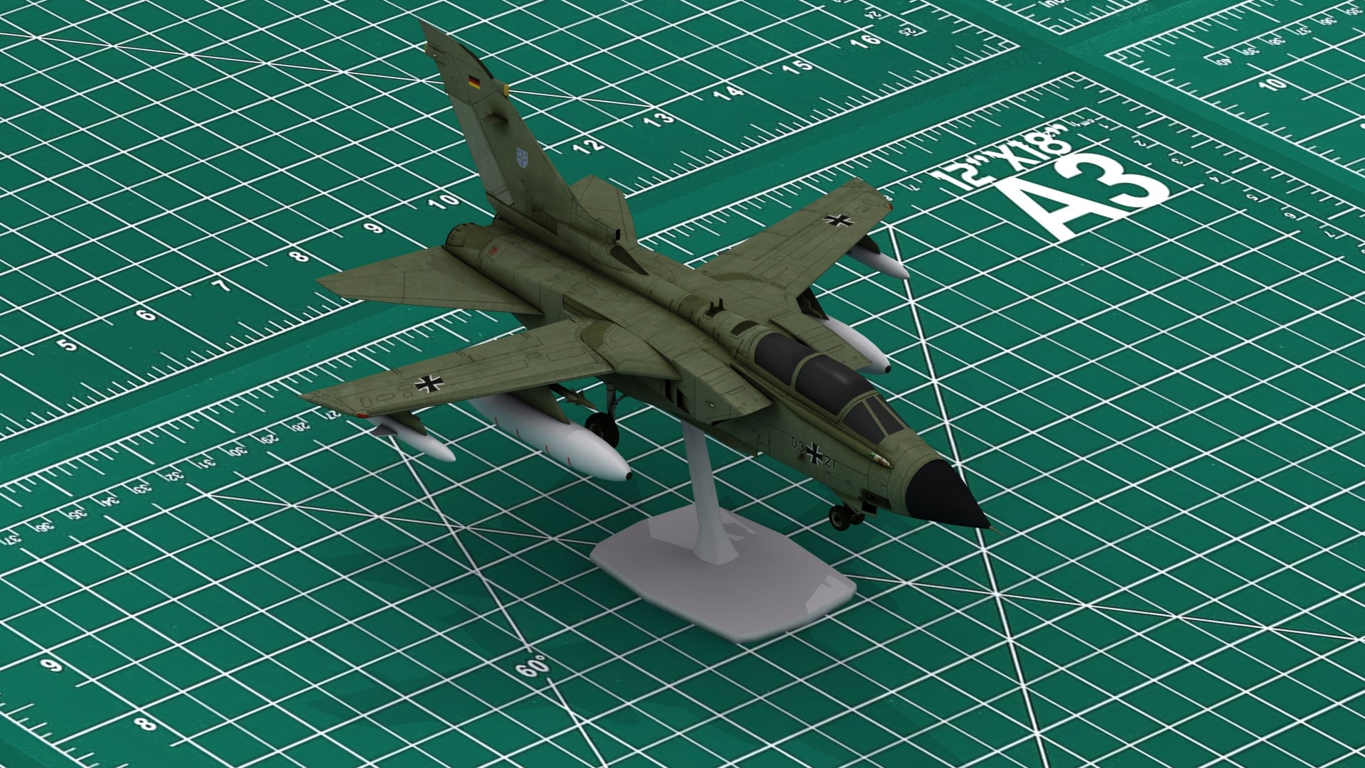 Tornado Jet 3D Model Kit - Etsy
