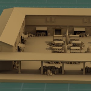 RPG Fantasy Marketplace 3D Print Model STL Download - Etsy