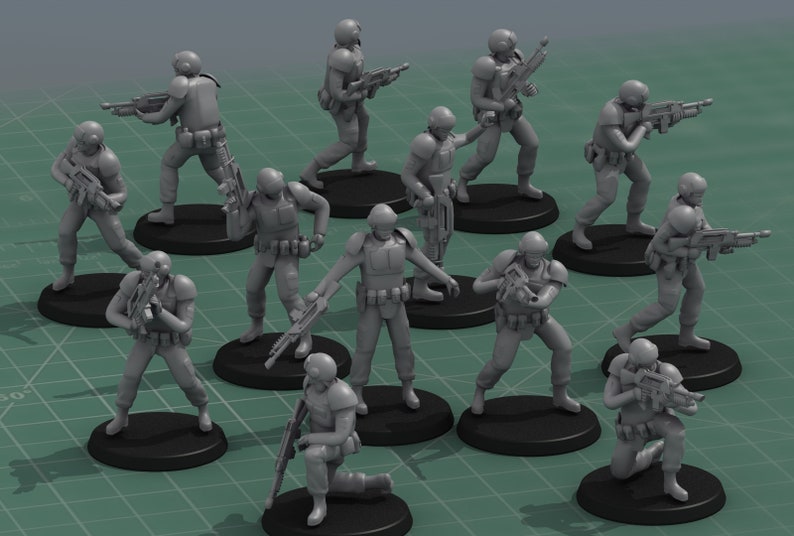 Army Starship Troopers 3D Print Model - Etsy