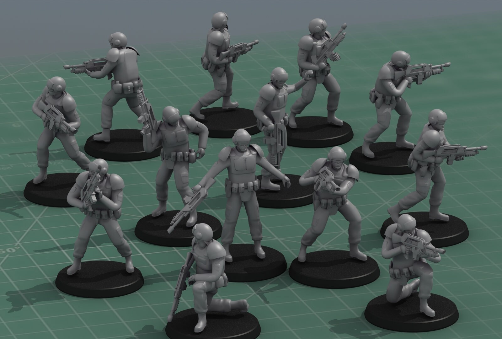 Army Starship Troopers 3D Print Model - Etsy