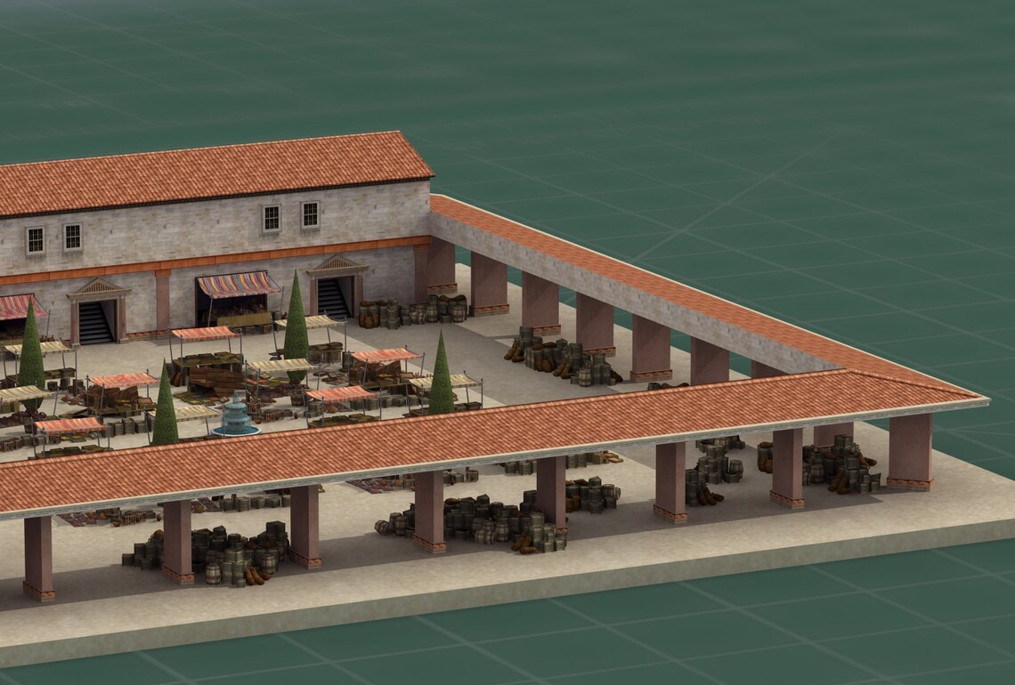 RPG Fantasy Marketplace 3D Print Model STL Download - Etsy