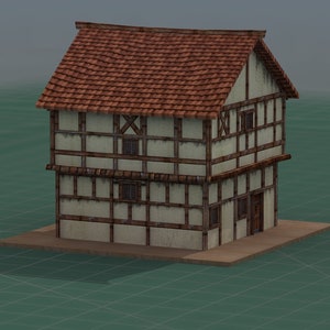 3D Print Ancient House STL Model - Etsy