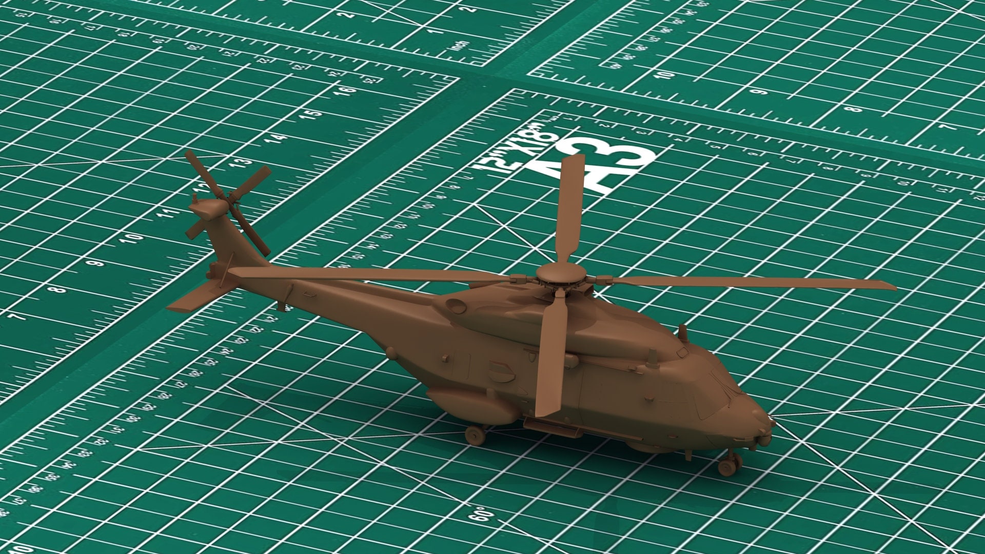 NH-90 Helicopter 3D Print Model File - Etsy