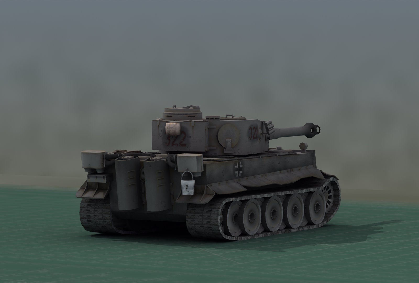 Panzer VI Tiger Tank 3D Print Model STL File - Etsy