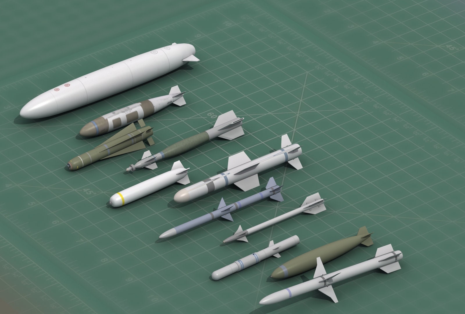 Aircraft Weapons 3D Prints - Etsy