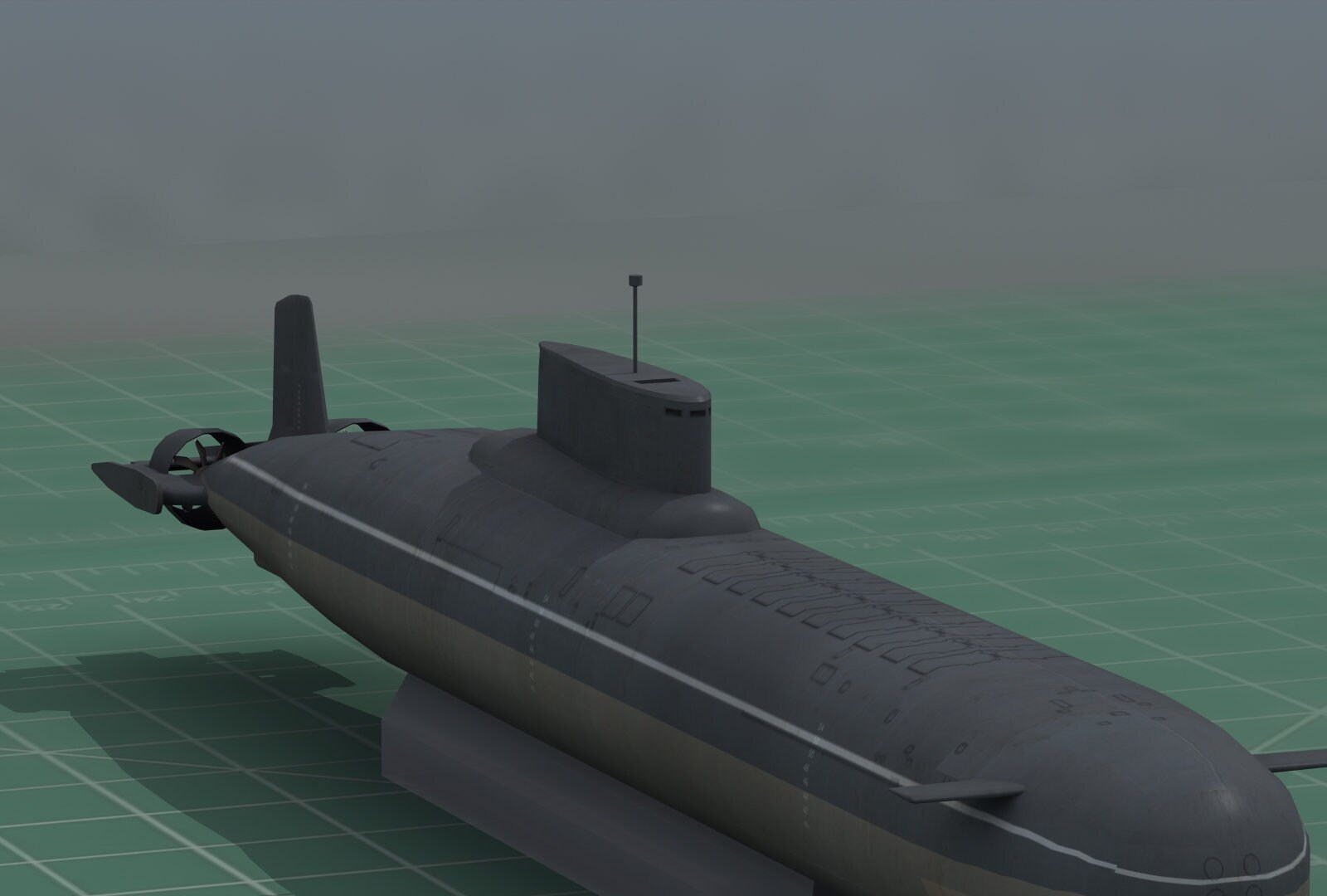 Typhoon Russian Nuclear Ballistic Missile Submarine 3D Print Model - Etsy