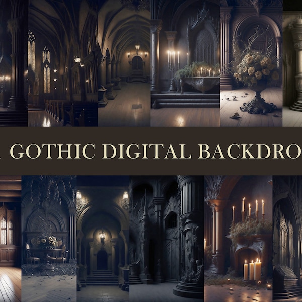 Gothic Backdrops - Etsy