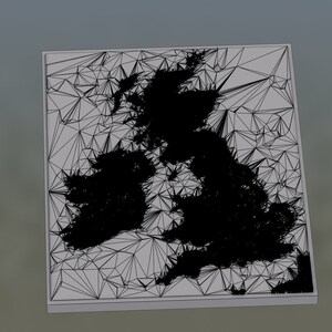 Great Britain and Ireland 3D Print STL Map - Etsy UK