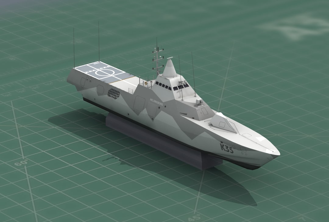 HSMS Karlstad Visby Class Corvette 3D Print Model - Etsy