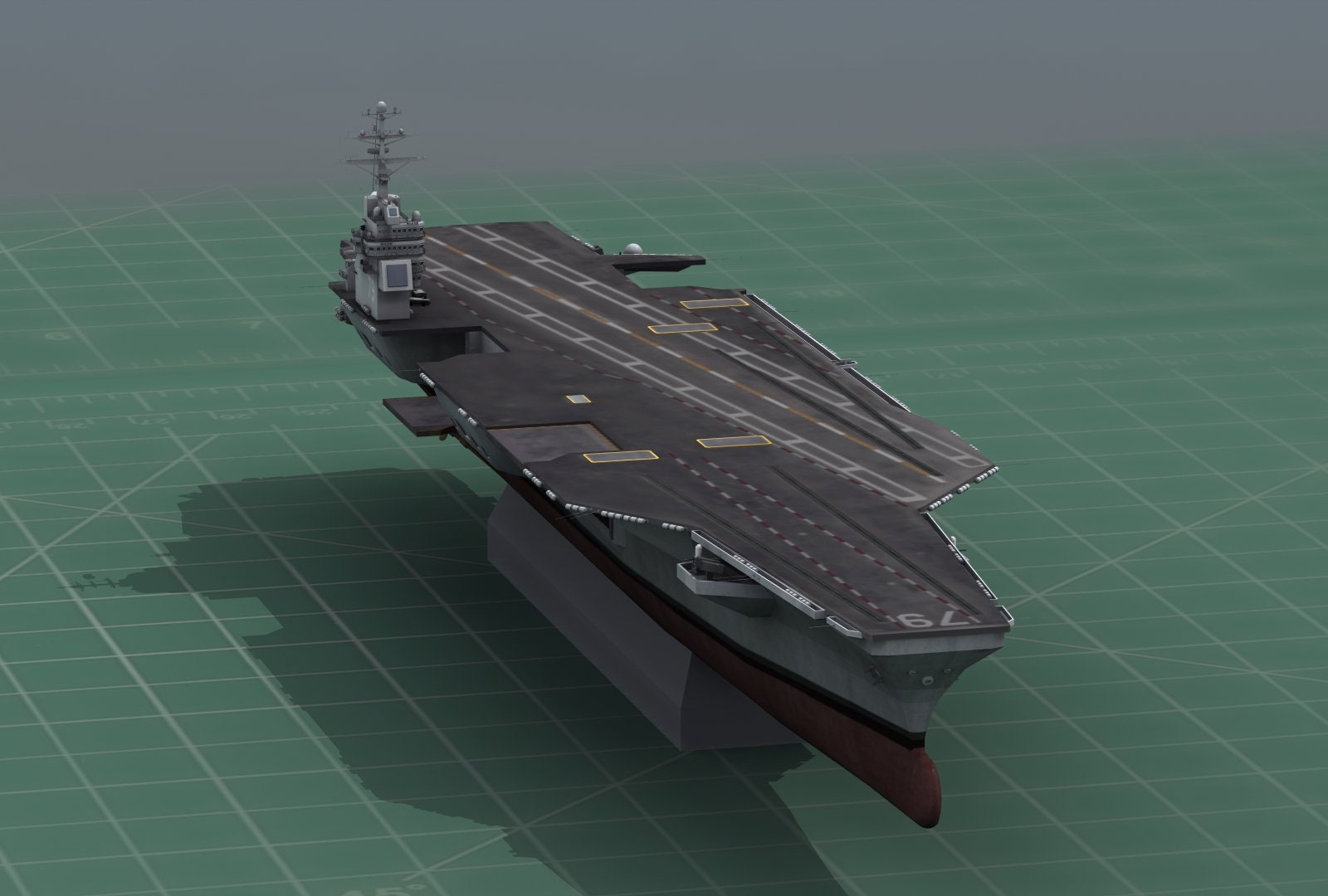 Ford Class Aircraft Carrier 3D Print STL Model - Etsy