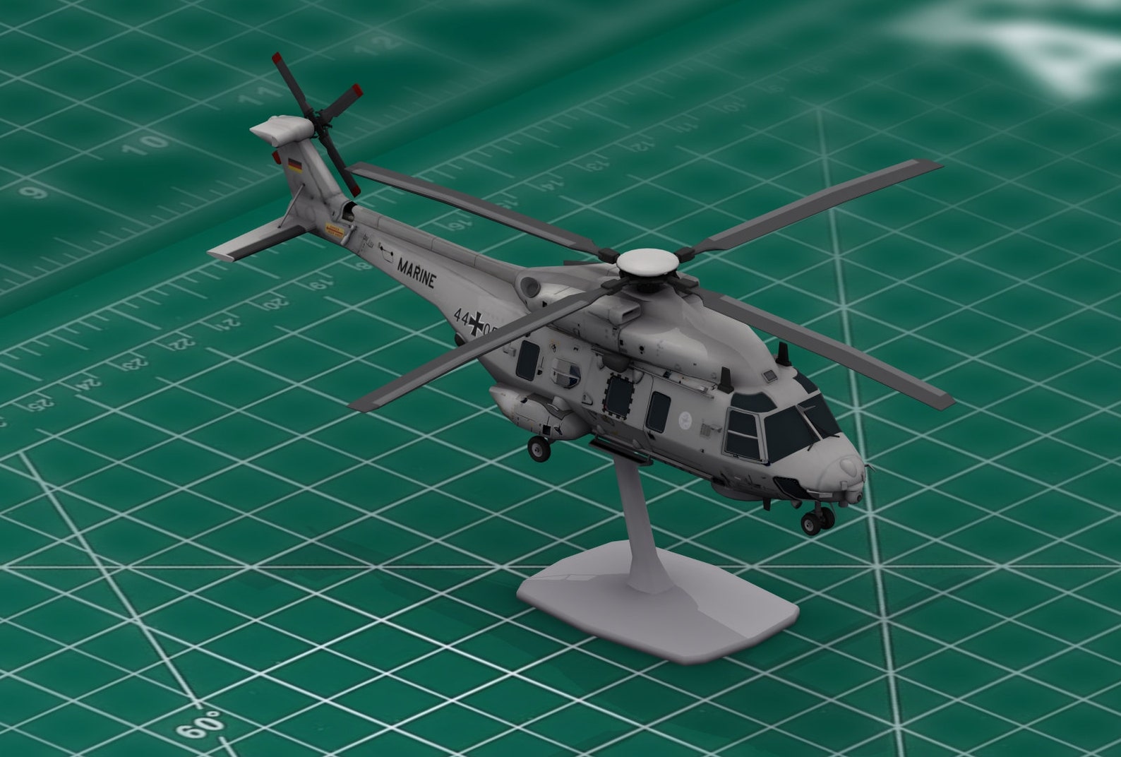NH-90 Helicopter 3D Print STL Model File - Etsy