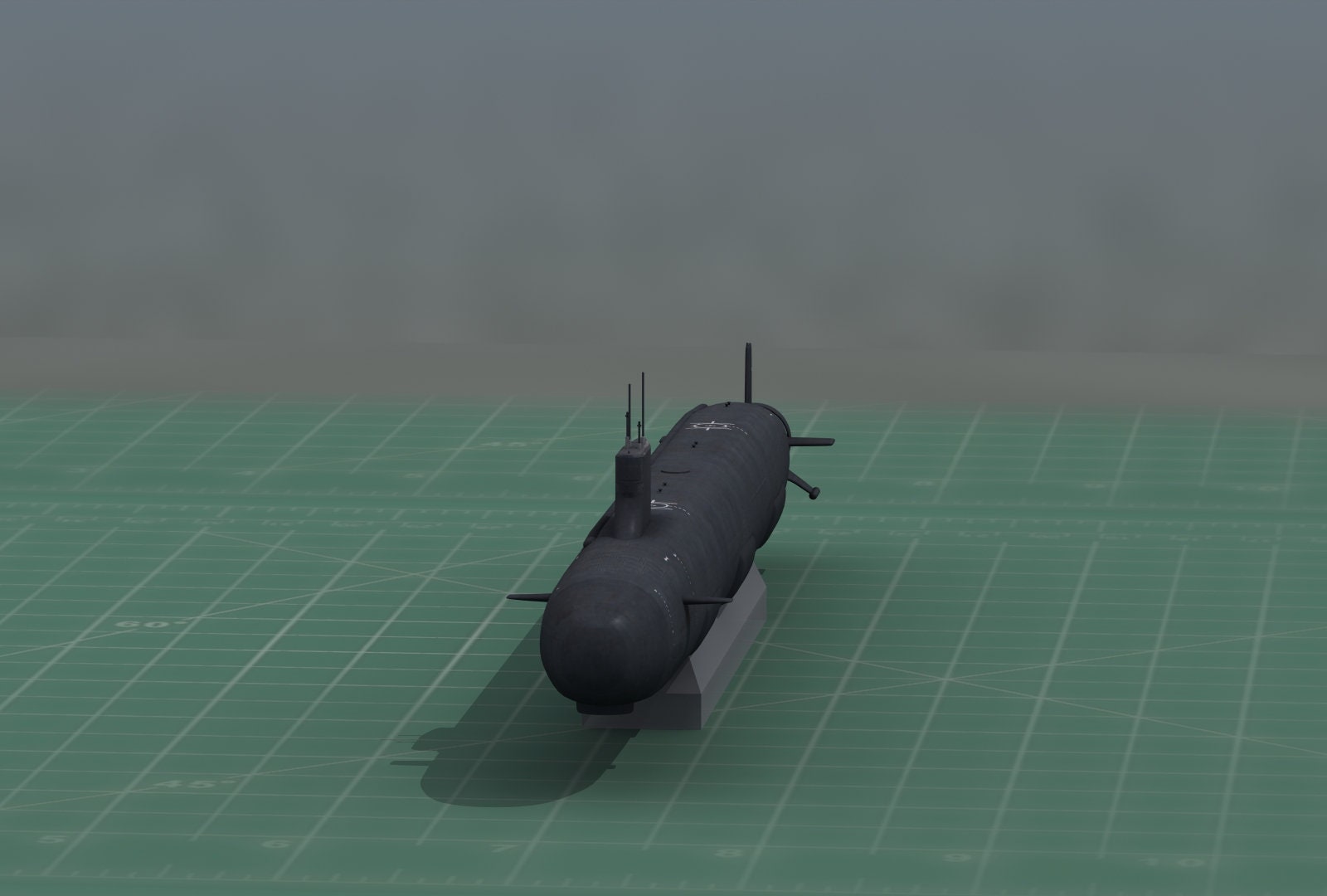 USS Virginia Nuclear Submarine SSN 3D Print STL Model - Etsy