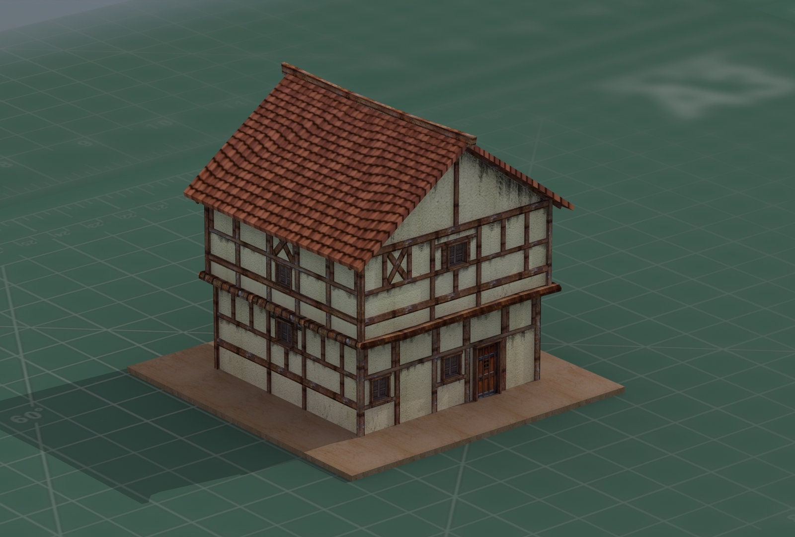 3D Print Ancient House STL Model - Etsy