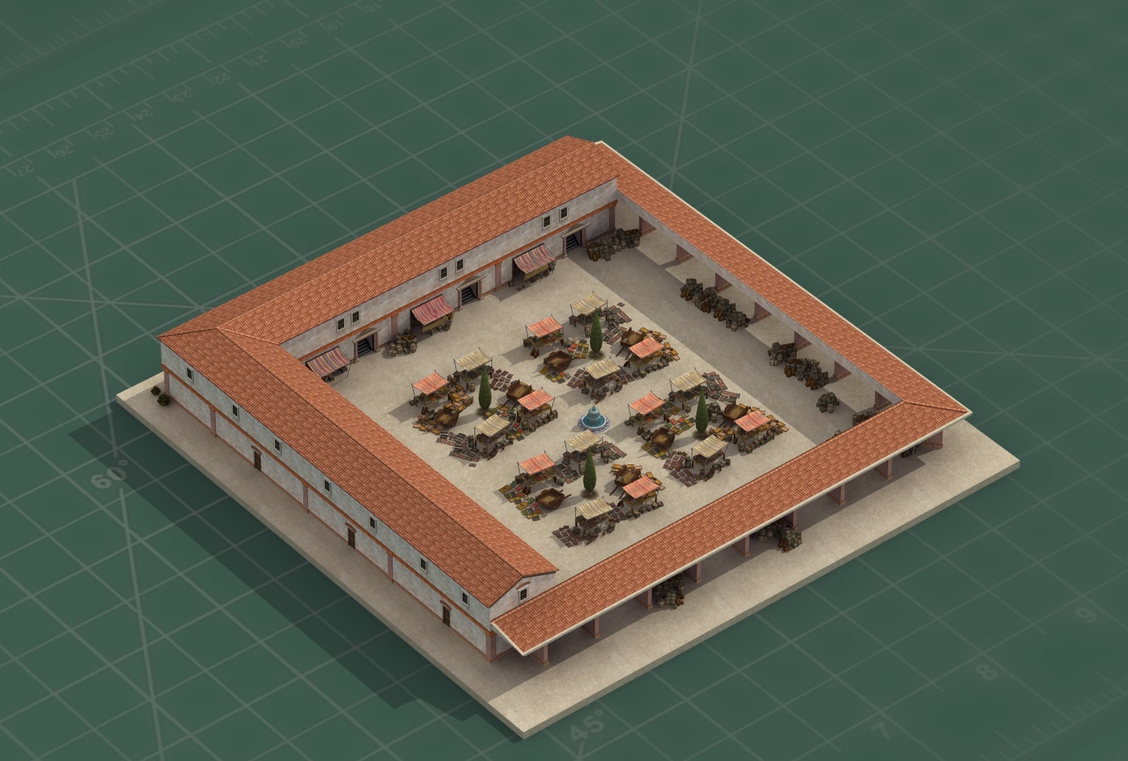 RPG Fantasy Marketplace 3D Print Model STL Download - Etsy