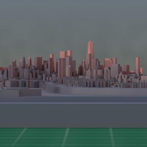 Manhattan New York City 3D Print Wall Art Model Kit - Etsy
