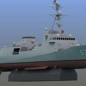 FFG-62 Frigate 3D Print Model File - Etsy
