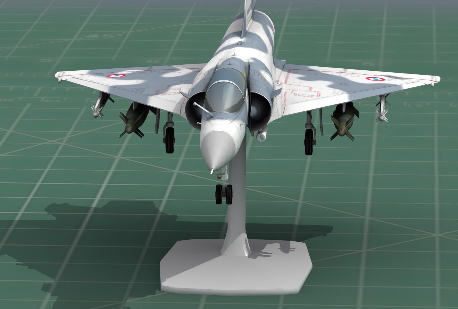 Mirage2000c Fighter Jet 3D Print Model Kit - Etsy