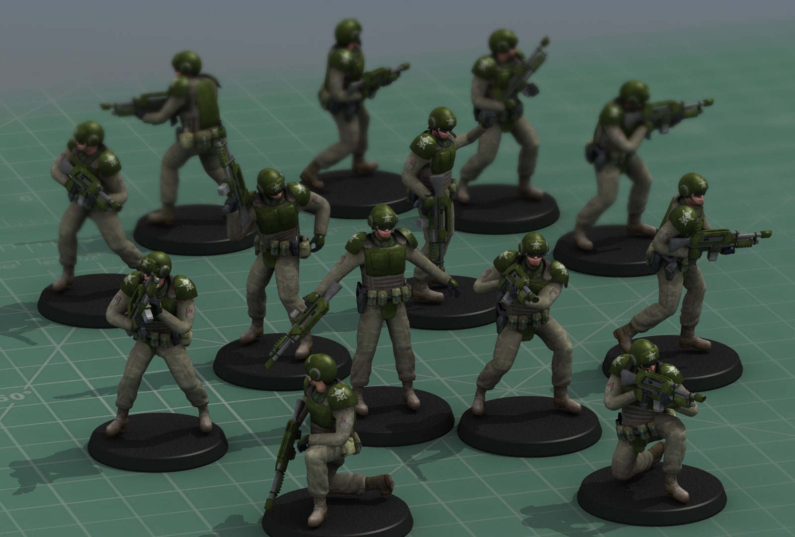 Army Starship Troopers 3D Print Model - Etsy