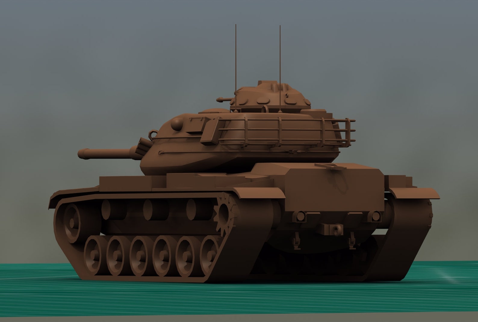 M60A3 Tank 3D Print STL Model File - Etsy