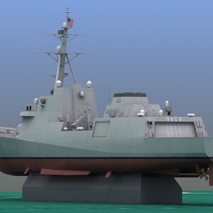 FFG-62 Frigate 3D Print Model File - Etsy