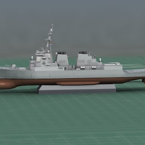 Arleigh Burke Class Destroyer 3D Print STL Model - Etsy UK