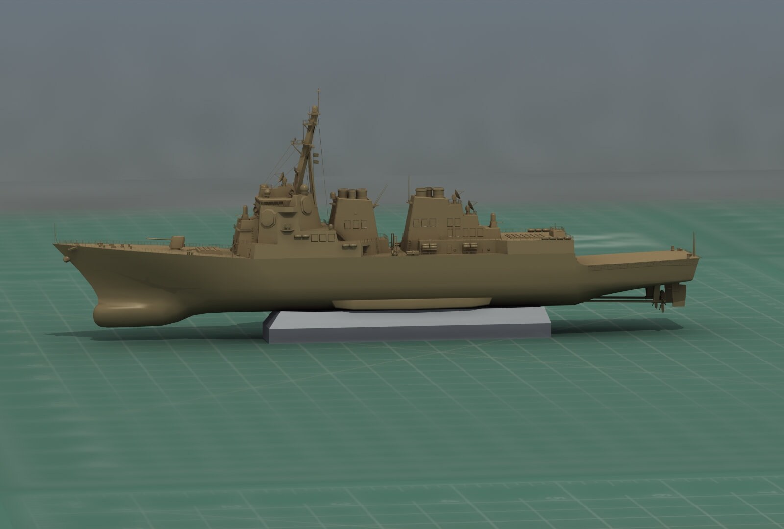 Arleigh Burke Class Destroyer 3D Print STL Model - Etsy UK